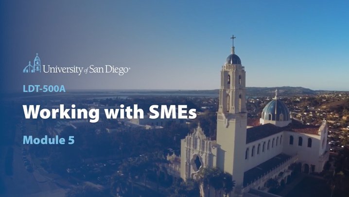 Module 5 Presentation 5.1: Conducting SME Interviews