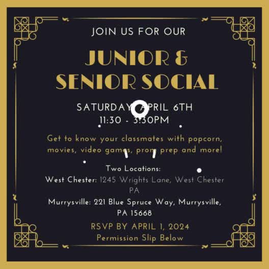 2024 Prom Ad & Jr. Sr. Social