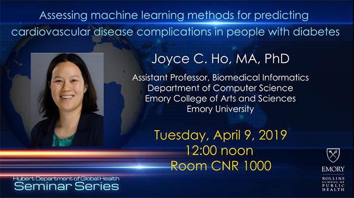 Joyce C. Ho, MA, PhD April 9, 2019