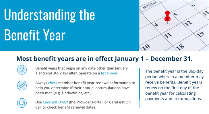 Understanding The Benefit Year 2025