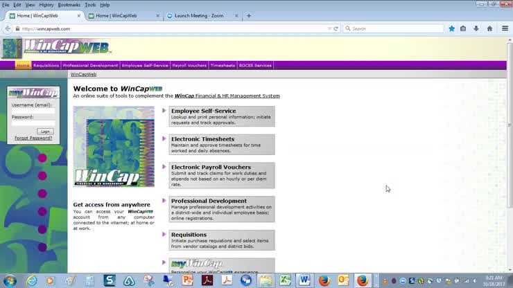 WincapWeb - ESS: Supervisors - Approve Leave Request