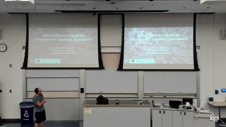 September 23, 2022; Joshua W. Shaevitz