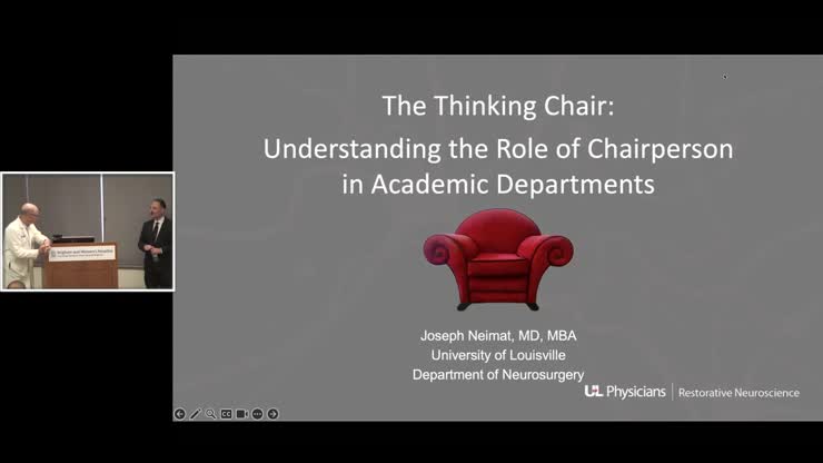 The Thinking Chair: Understanding the Role of Chairperson in Academic ...