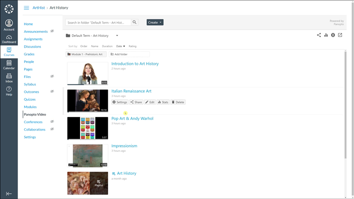 How to Use Panopto with Canvas