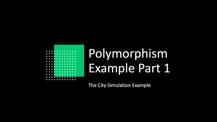 CS 240 - Polymorphism Example - Part 1
