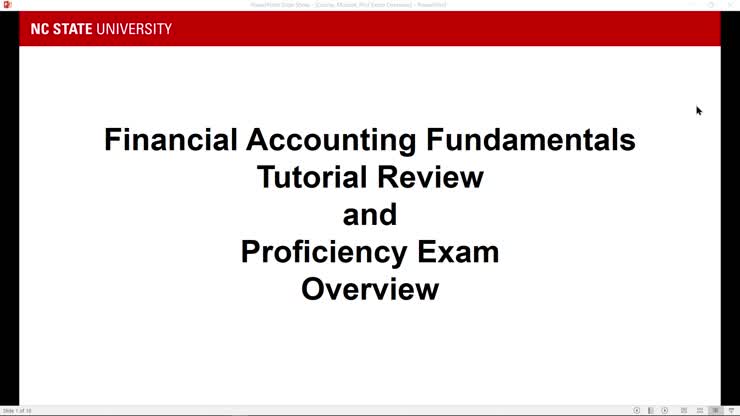 Overview and Proficiency Exam Video