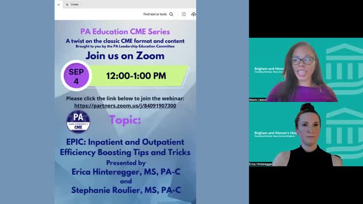 EPIC: Inpatient and Outpatient Efficiency Boosting Tips and Tricks