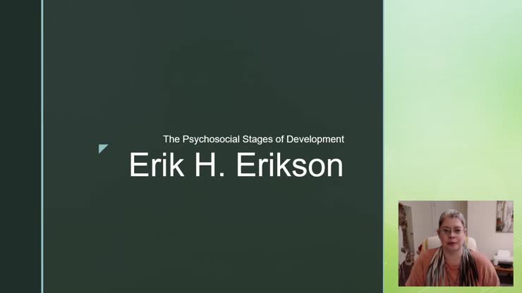 Erik Erikson Stages 1-5 Psychosocial Dev and James Marcia Intro