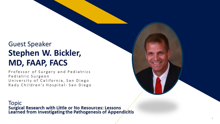 Stephen W. Bickler, MD
