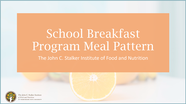 SBP Meal Pattern Final