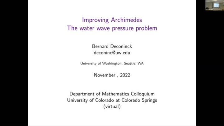 UCCS Math Colloquium