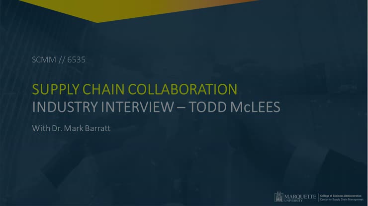 SCMM 6535 - Todd McLees
