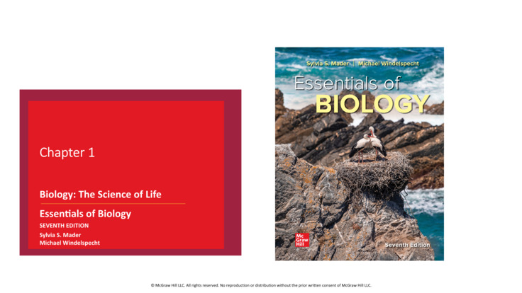 BIO 100 Chapter 1