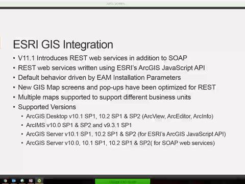 EAM/GIS Integration