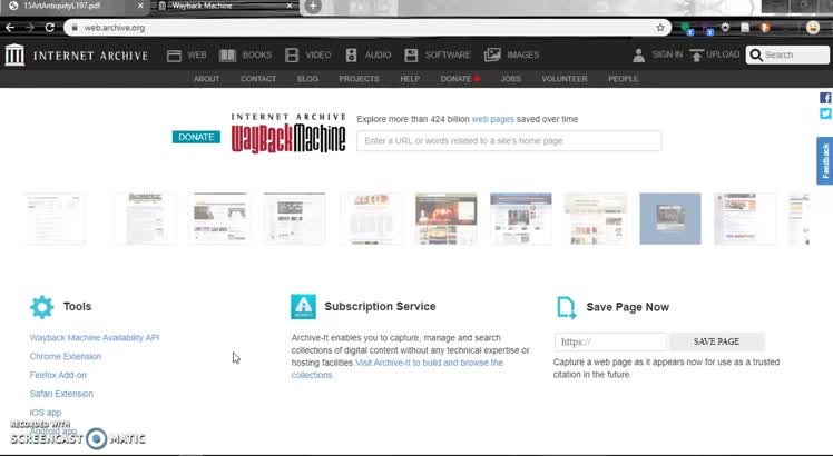 Wayback Machine
