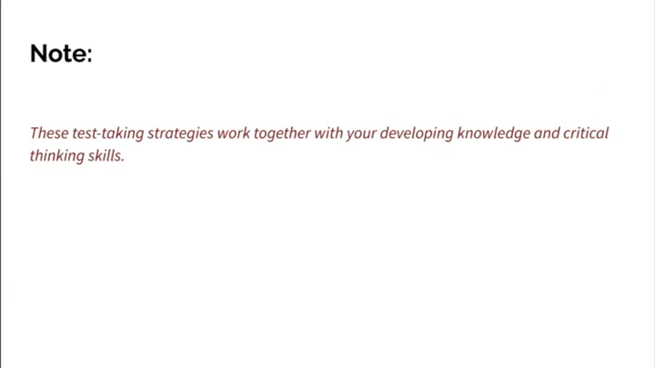 General Test-Taking Strategies
