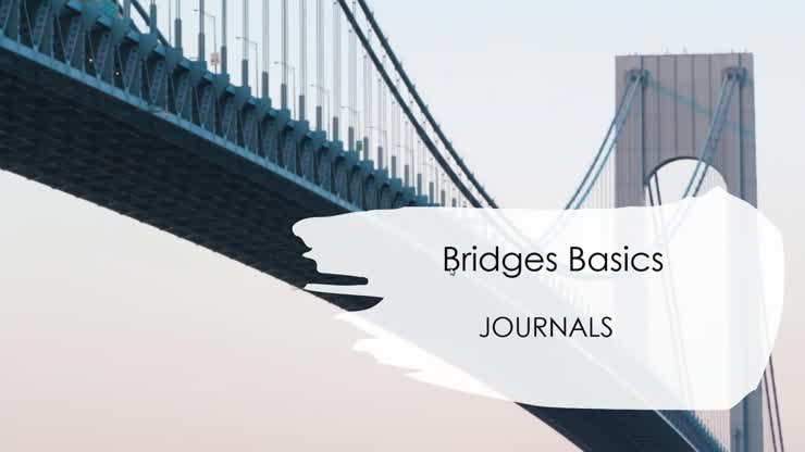 Bridges Essentials: Journals