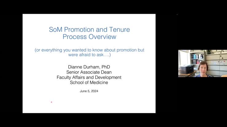 Promotion and Tenure Process Overview 6-5-2024