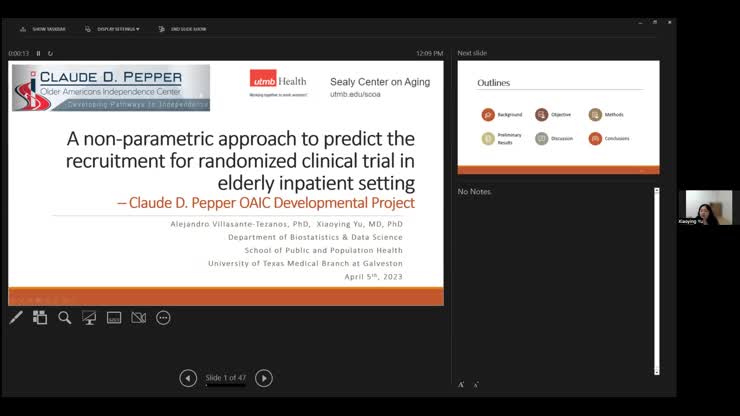 A Non-Parametric Approach to Predict the Recruitment for Randomized Clinical Trial in Elderly ...