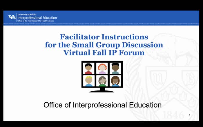 Facilitator Information Fall Forum