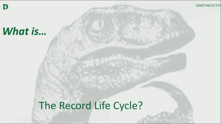 what is... the record life cycle