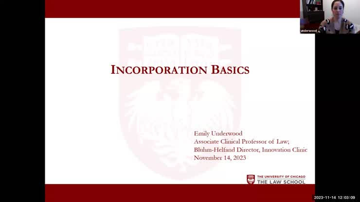Entrepreneurship Essentials (E2): Incorporation Basics: An Overview of ...