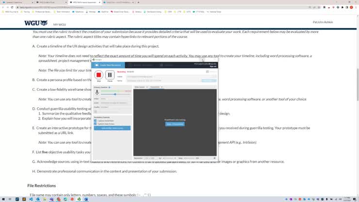 C856 Task 1 Section C - Wireframe