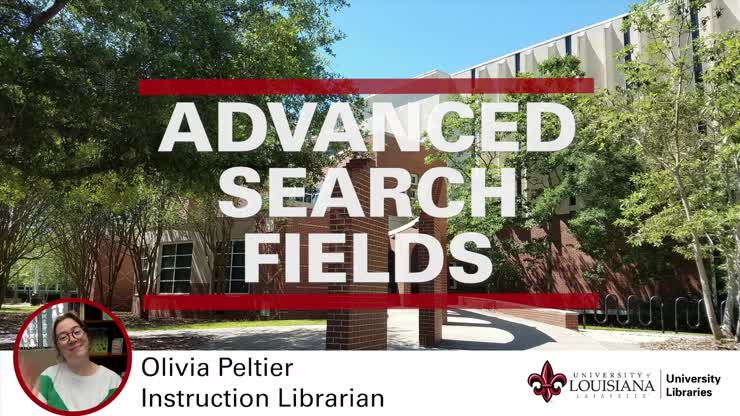 Advanced Search Fields