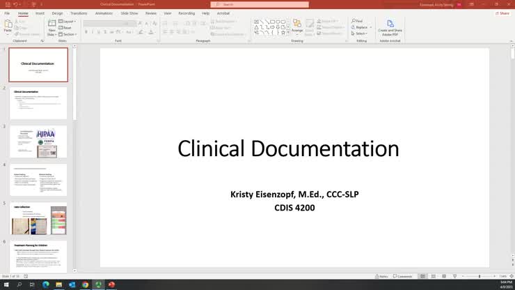 Clinical Documentation