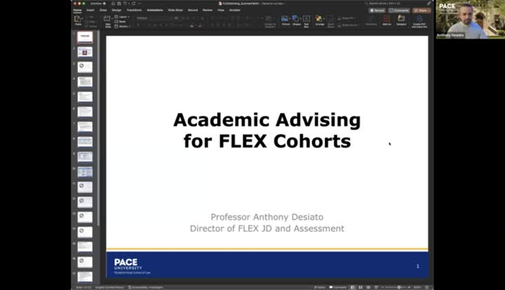 FLEX Academic Advising Session