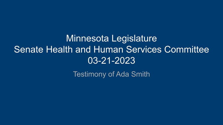 Testimony of Ada Smith