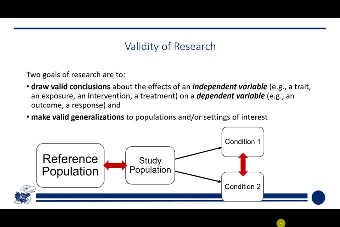 01 Intro to Design: Study Validity (Part 1)