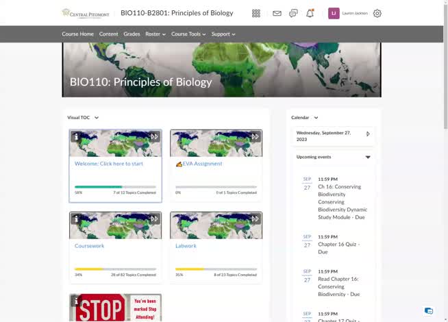 Biome viewer assignment instructions