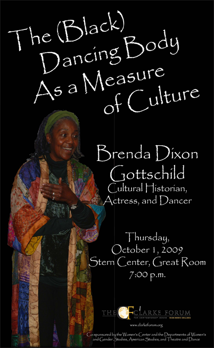 The (Black) Dancing Body as a Matter of Culture