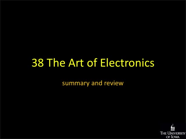 38 The Art of Electronics