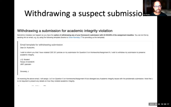 CSE 331 FA 23 Syllabus Walkthough - I
