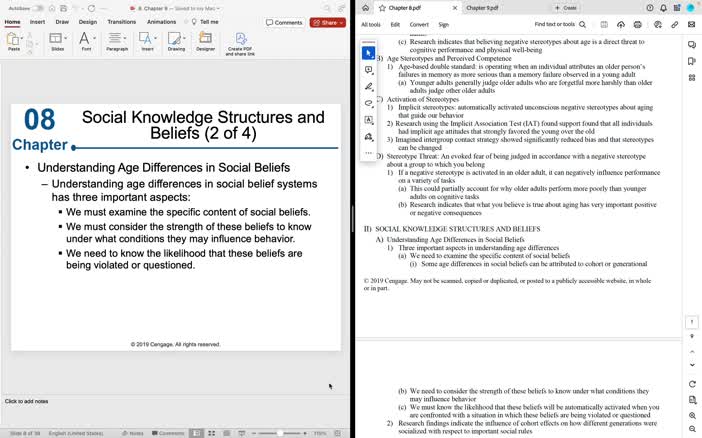Chapter 8b: Social Knowledge Structures & Beliefs