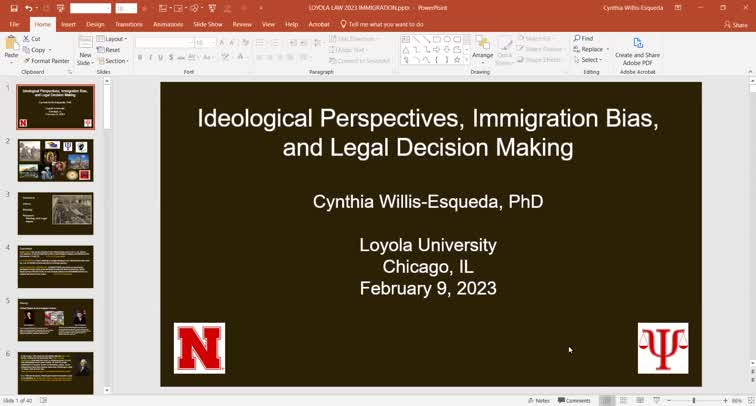 CAS Seminar 02/09/23 - "Ideological Perspectives, Immigration Bias and ...