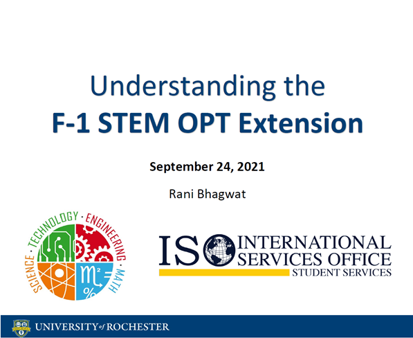 Understanding the F-1 STEM OPT Extension