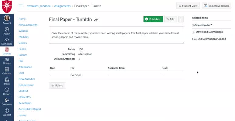 Weekly Tech Tip: Enabling Turnitin