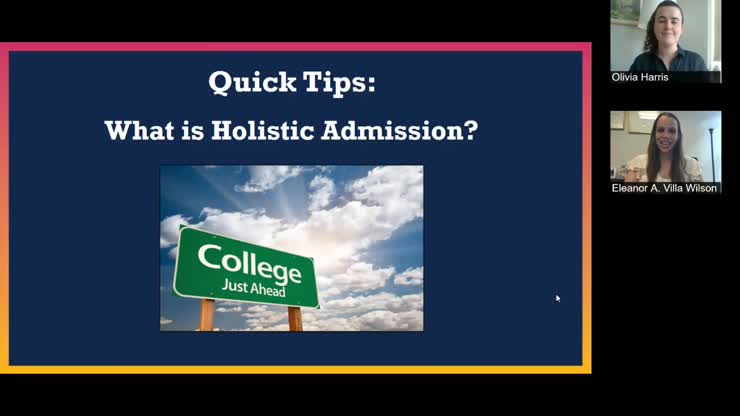 Holistic Admission Review Process