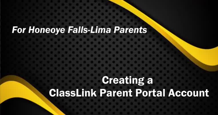 Creating a Classlink Parent Portal Account
