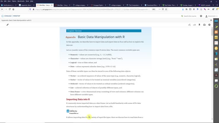 3-1- Basic data manipulations in R: Data types in R and working with ...