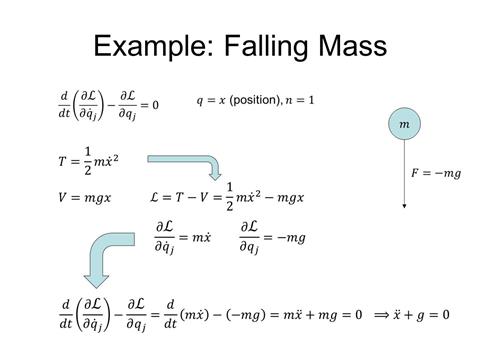 Lecture 11c: Lagrangian Examples - Masses and Springs