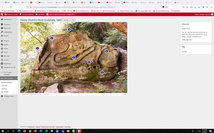 How to Create an H5P Image with Hotspots and More Info