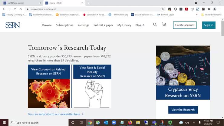 SSRN Submission (2021a)