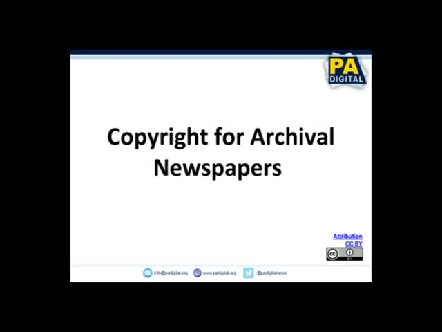 Newspaper Module - English