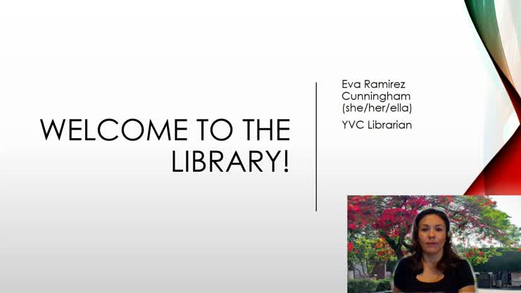 Welcome to the Library by Eva