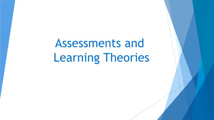 Assessments and Learning Theories