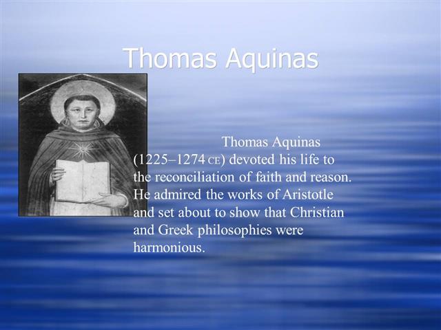 Aquinas